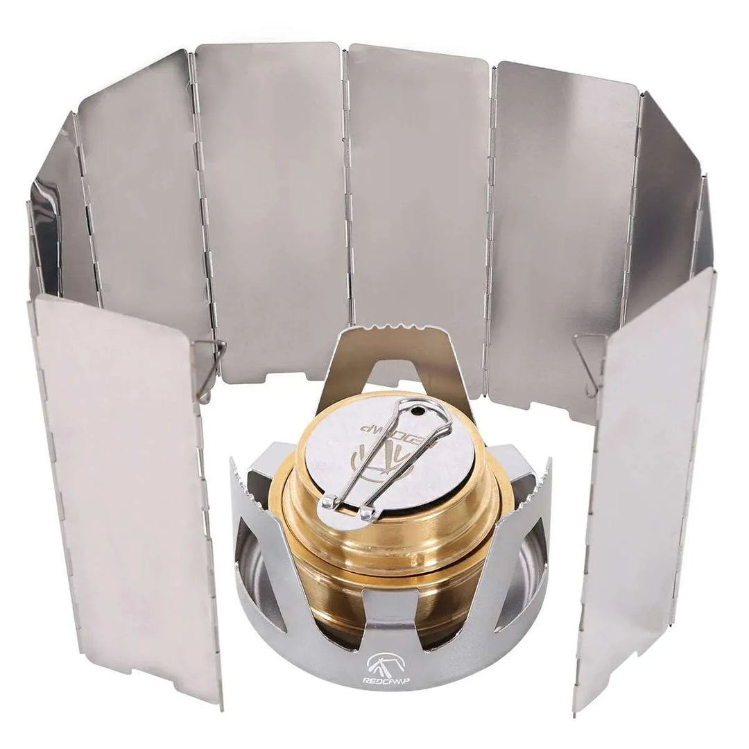 REDCAMP Mini Alcohol Stove with Aluminium Stand for Backpacking – Redcamp