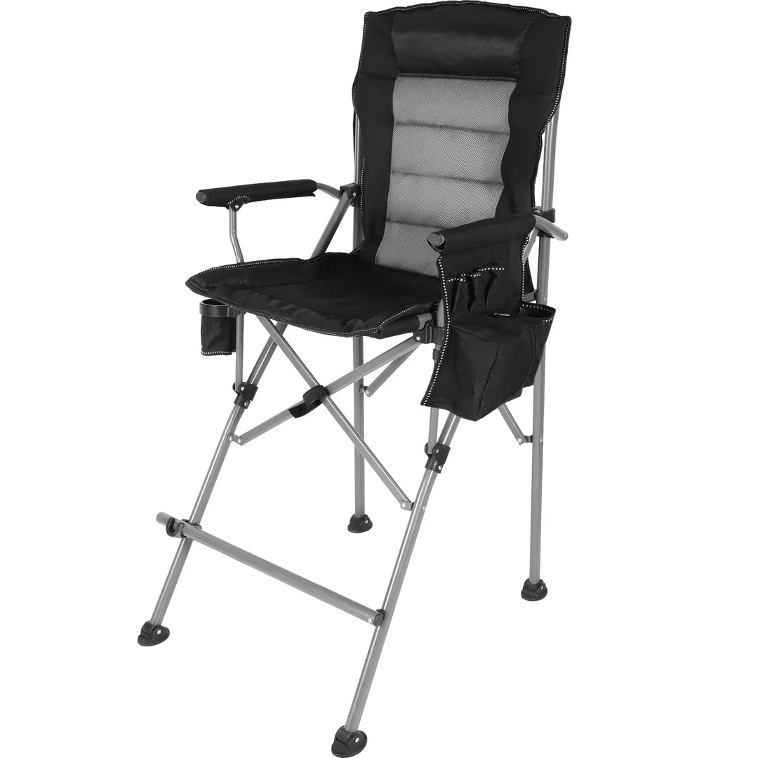 Redcamp Extra Tall Folding Chair, Bar Height Foldable Director Chairs ...