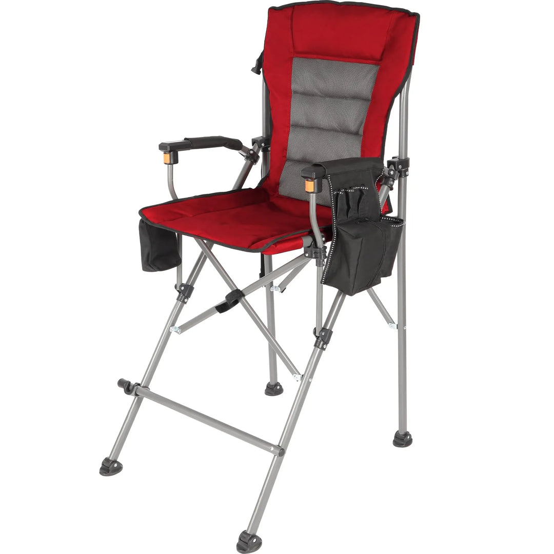 Extra Tall Folding Chair, Bar Height Foldable Director Chairs for ...