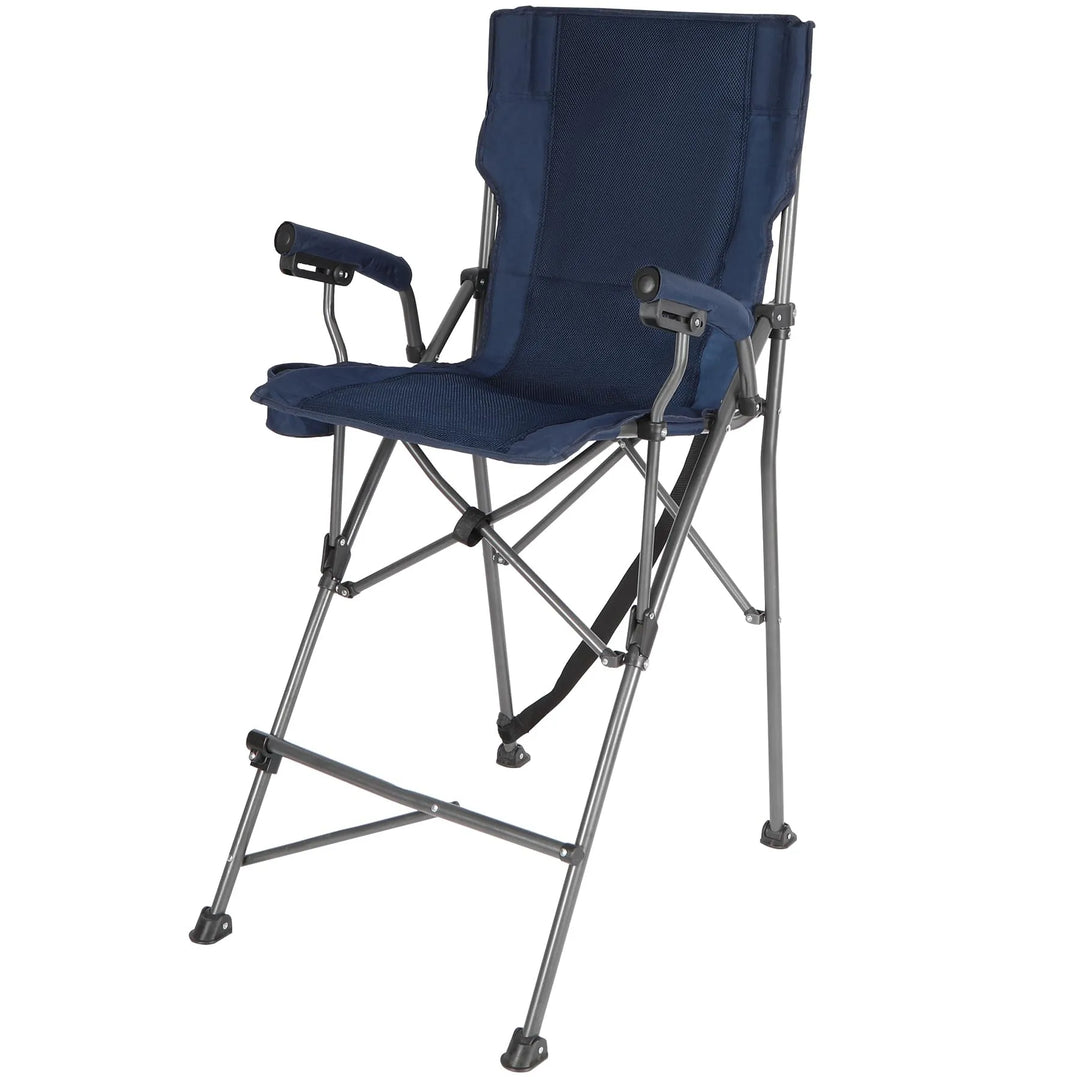 Extra Tall Folding Chair, Bar Height Foldable Director Chairs for ...