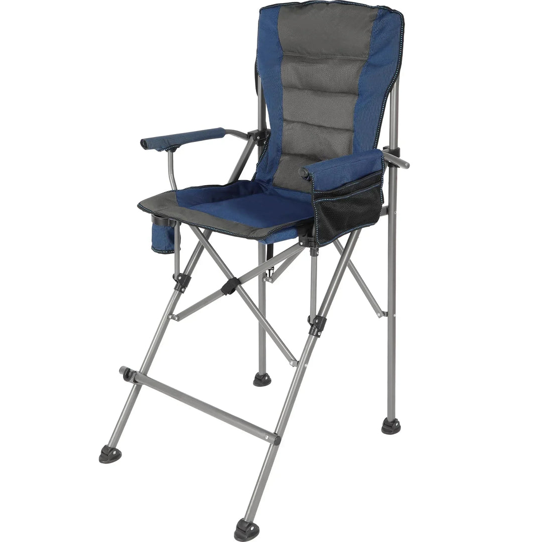 Redcamp Extra Tall Folding Chair, Bar Height Foldable Director Chairs ...
