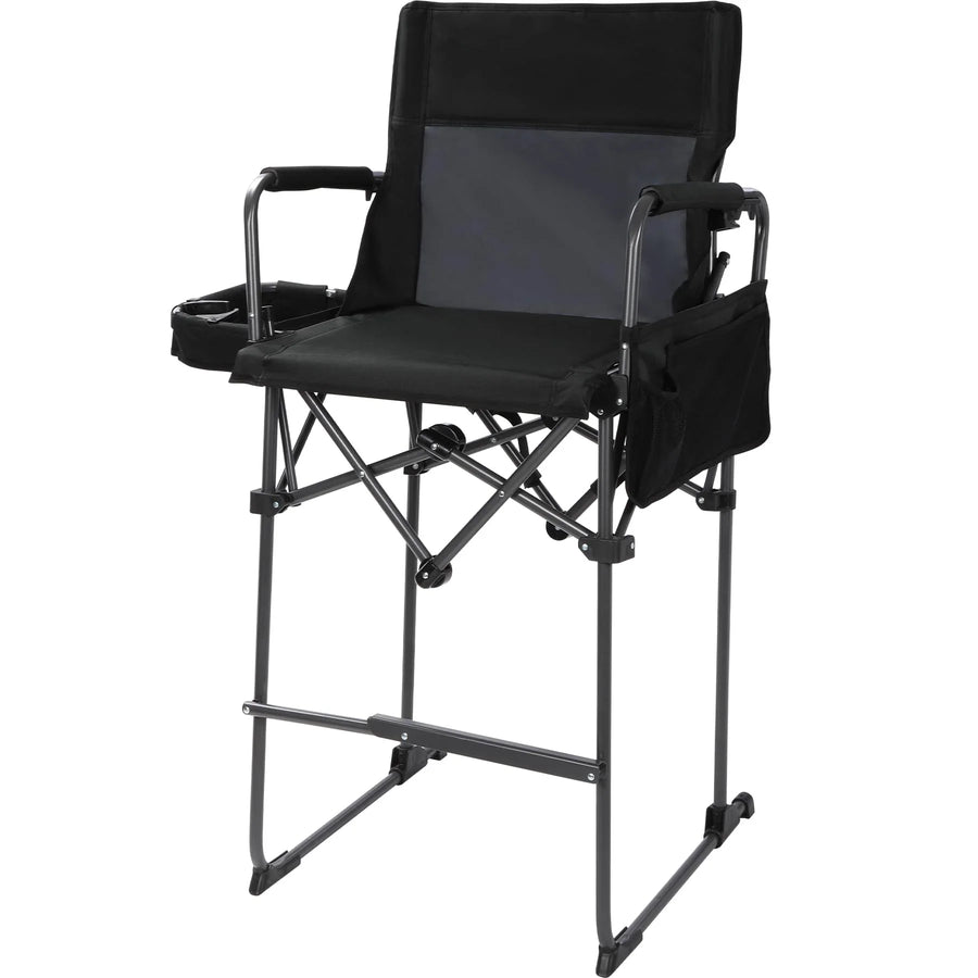 Redcamp Extra Tall Folding Chair, Bar Height Foldable Director Chairs ...